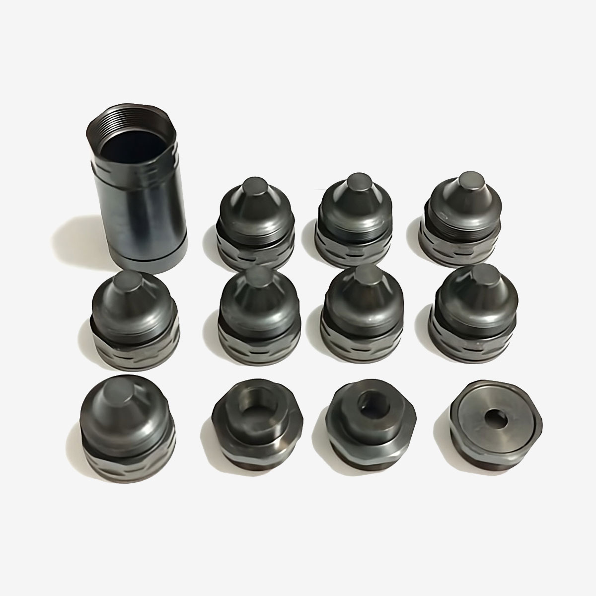 8.5inch Stainless Steel Modular Solvent Trap Kit